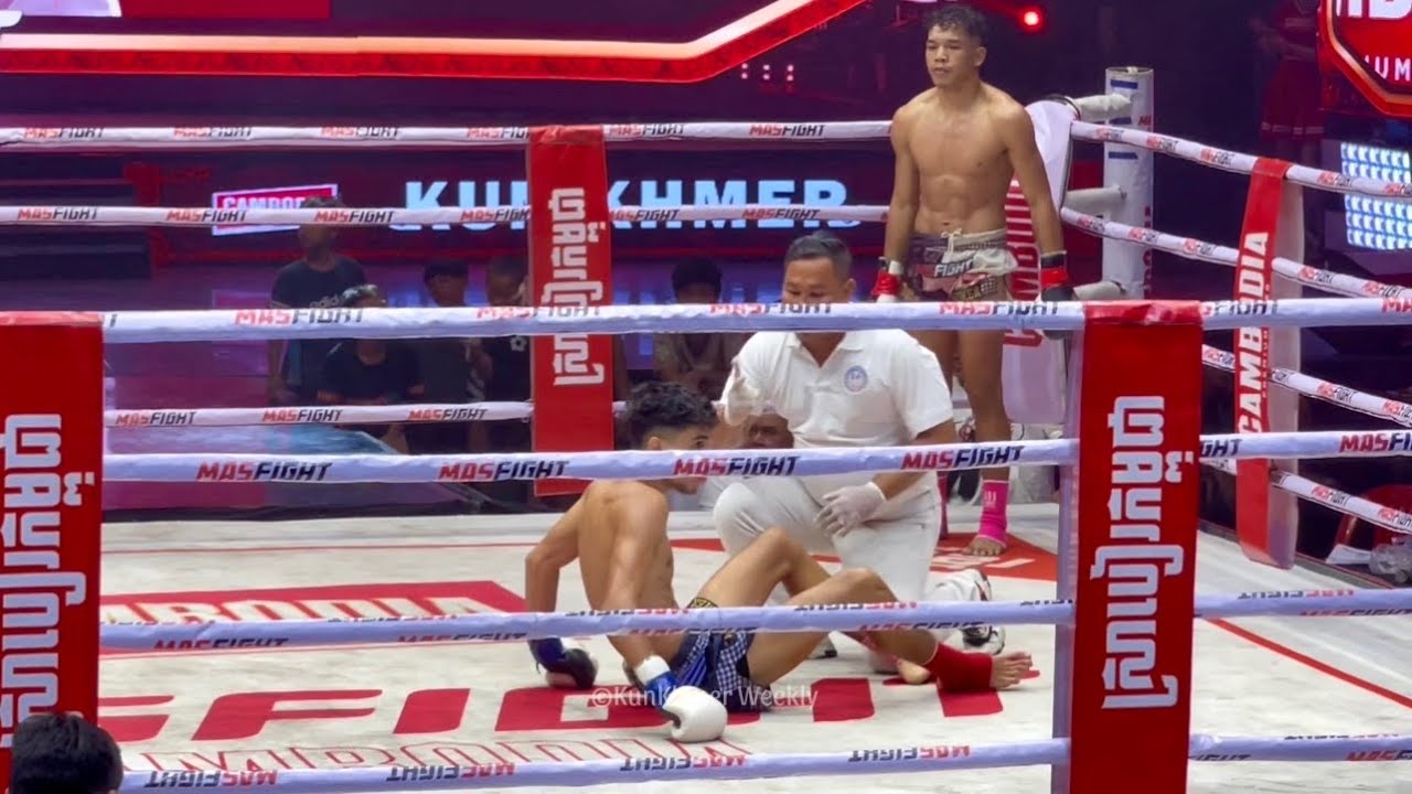 BIRD SANGKHUM 🇰🇭VS🇩🇿 WAIL BENTEBICHE & PHEAKDEY VS HEYDER - MAS FIGHT CAMBODAI - 04 AUGUST 2024 ...
