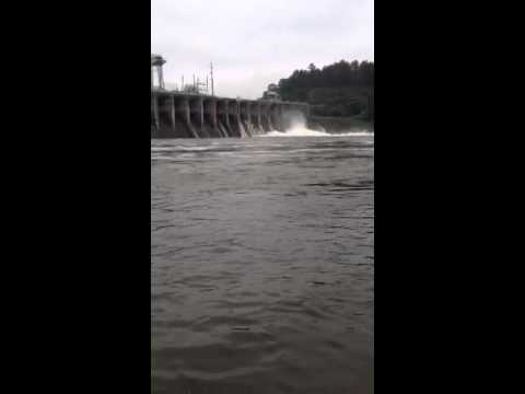 Lake Mitchell Dam - YouTube