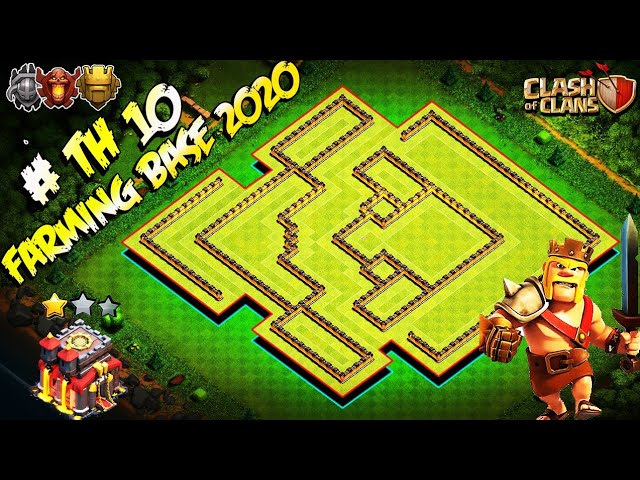 Town Hall Level 10 Farming Base