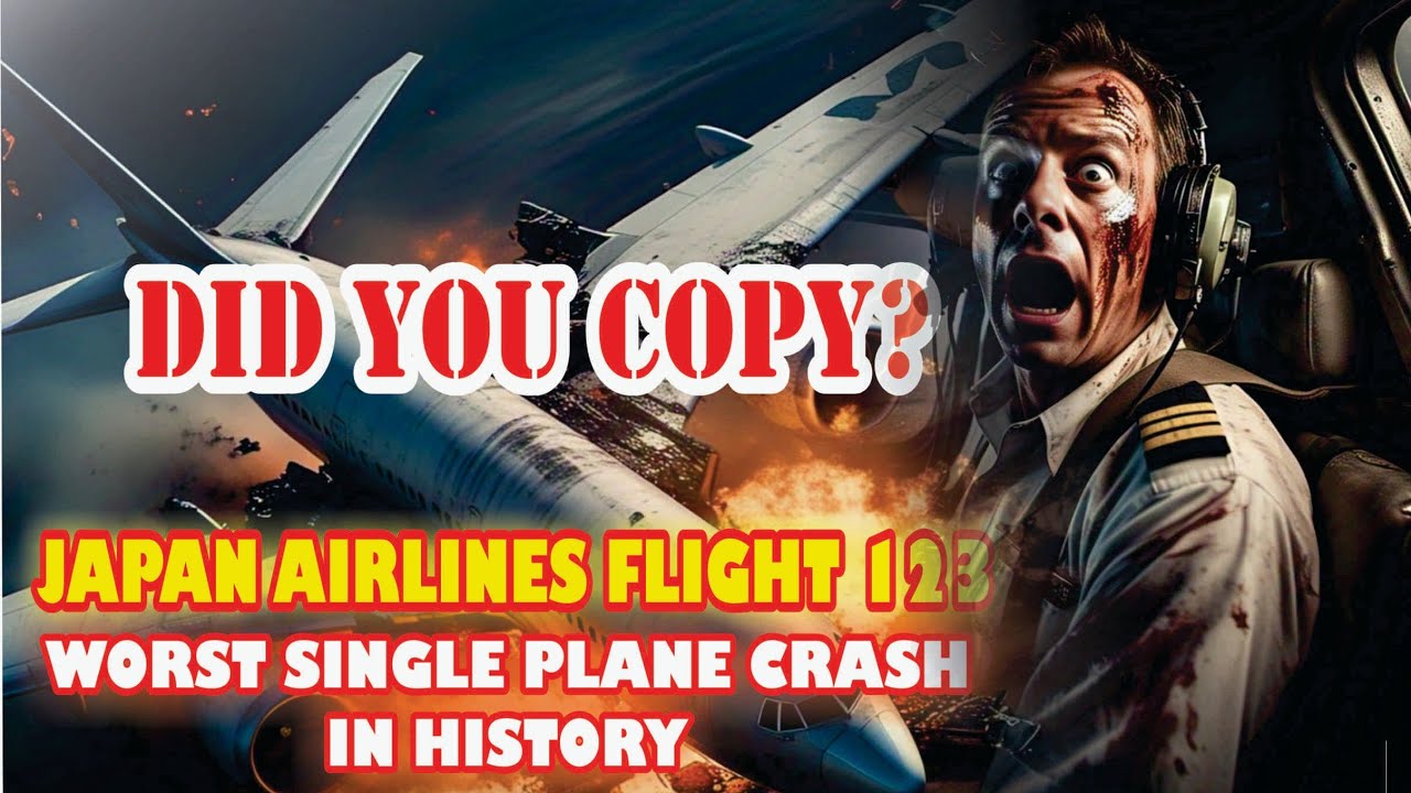 Japan Airlines Flight 123: The Devastating Crash of 1985 | Aviation ...