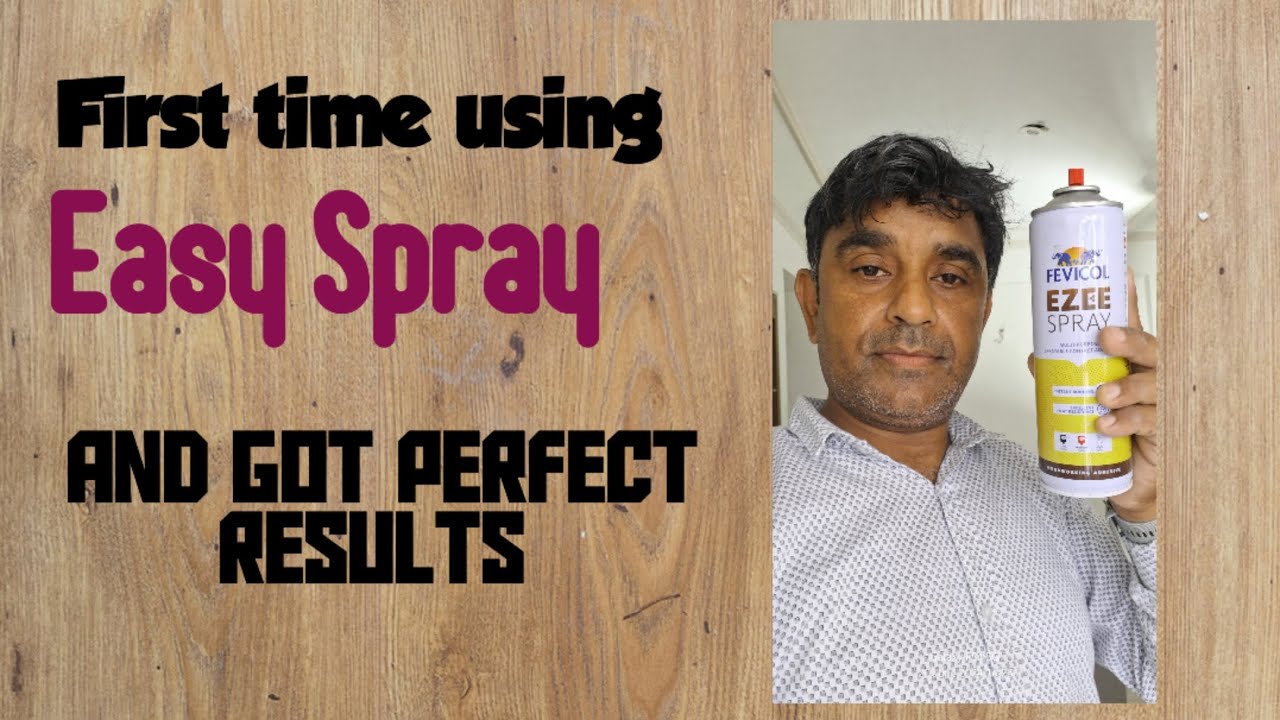 Using first time Easy Spray and got perfect 👌 👍 results.. - YouTube
