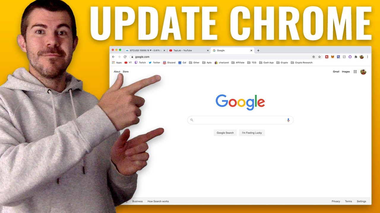 How To Update Google Chrome In Windows 10 Youtube