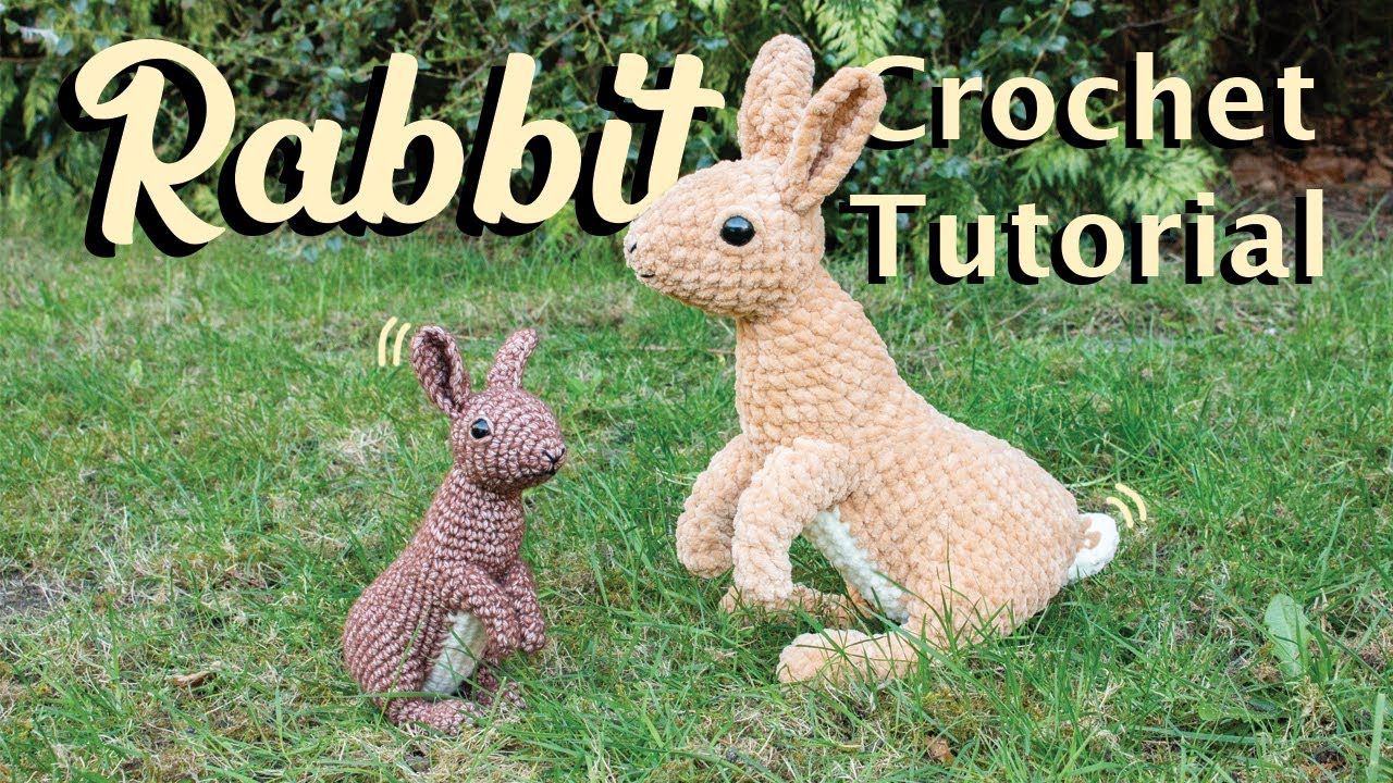 Realistic Rabbit Crochet Tutorial - YouTube