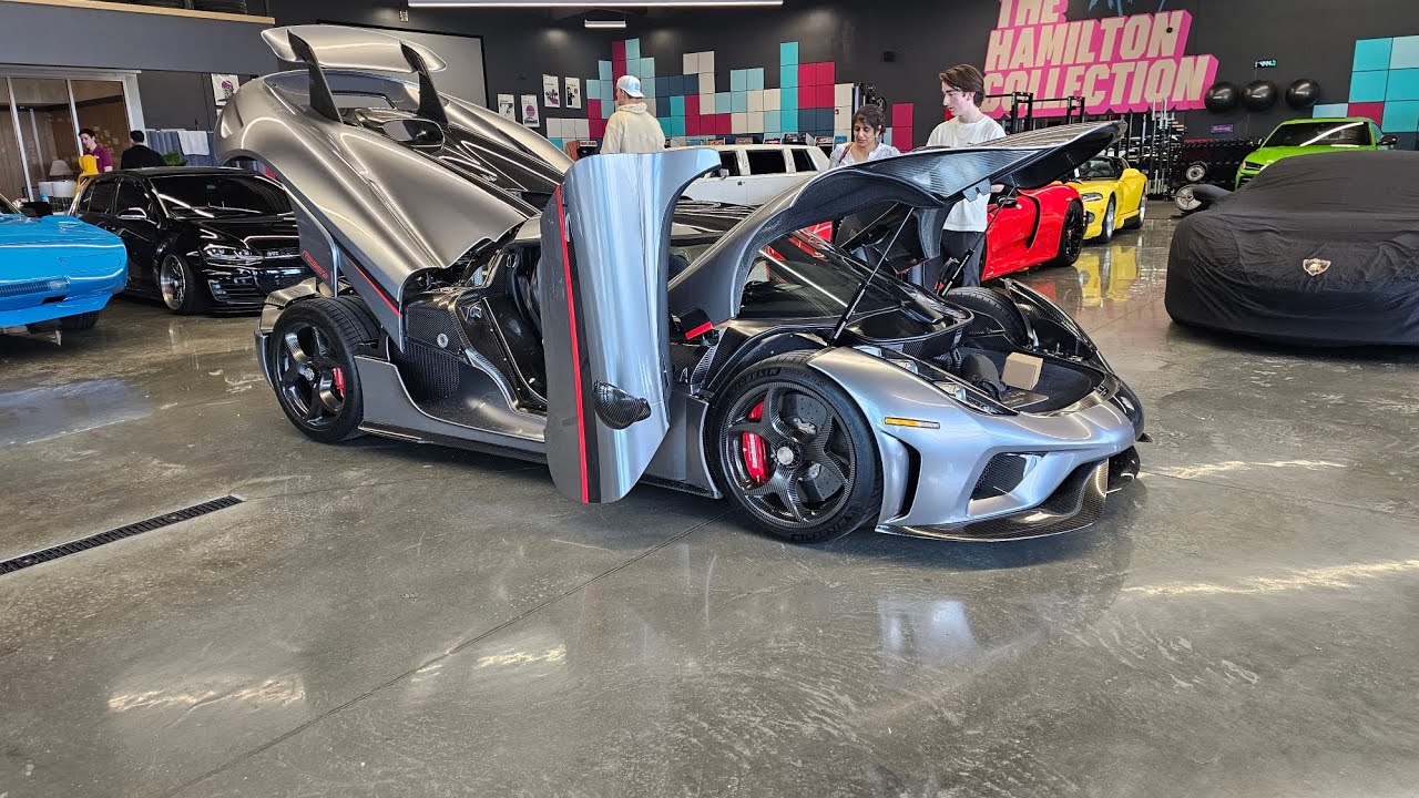 Koenigsegg Regera walk around! The Hamilton Collection #koenigsegg ...