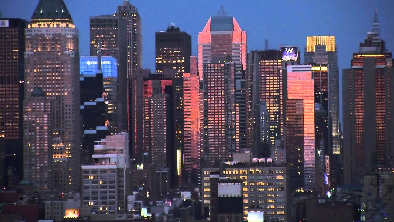 JVC GY-HM100U, New York City Sunset - YouTube