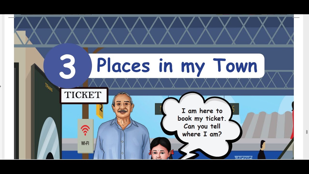 PLACES IN MY TOWN - UNIT 3 - TERM 3 - ENGLISH - 3RD STANDARD - Look and ...