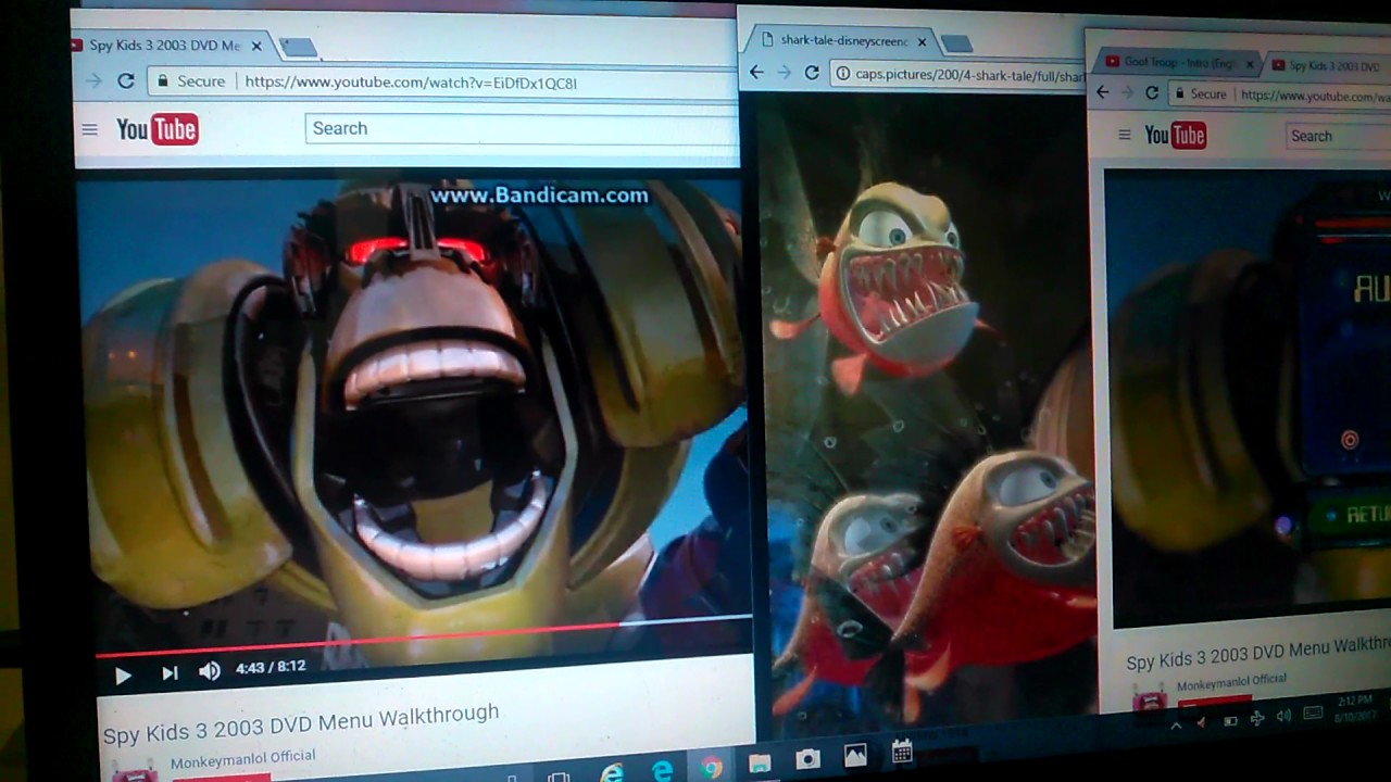 Spy Kids 3-D Game Over DVD Menu Walkthrough - YouTube