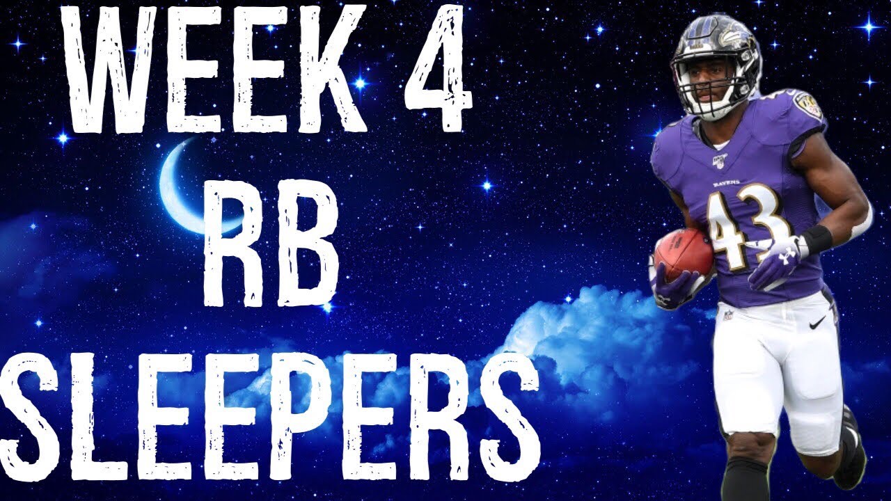 Running Back Sleepers Week 4 Fantasy Football - YouTube
