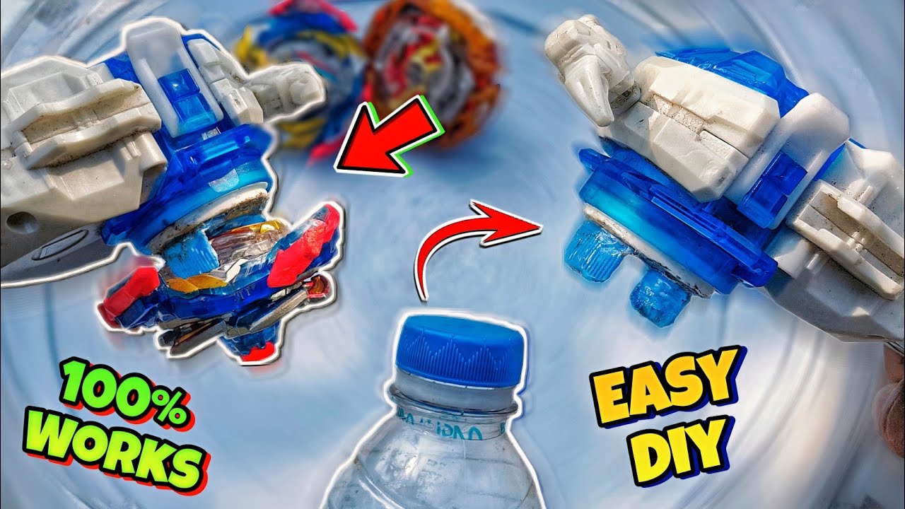 Make a Real Beyblade Burst Prong/Holder Using Bottle Cap 😏 - YouTube