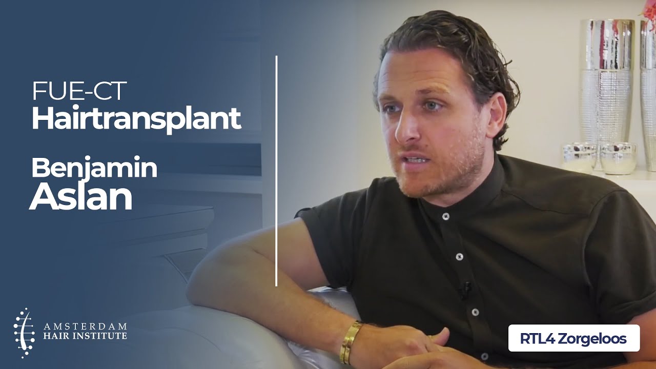 Benjamin Aslan over zijn FUE CT haartransplantatie bij Amsterdam Hair ...