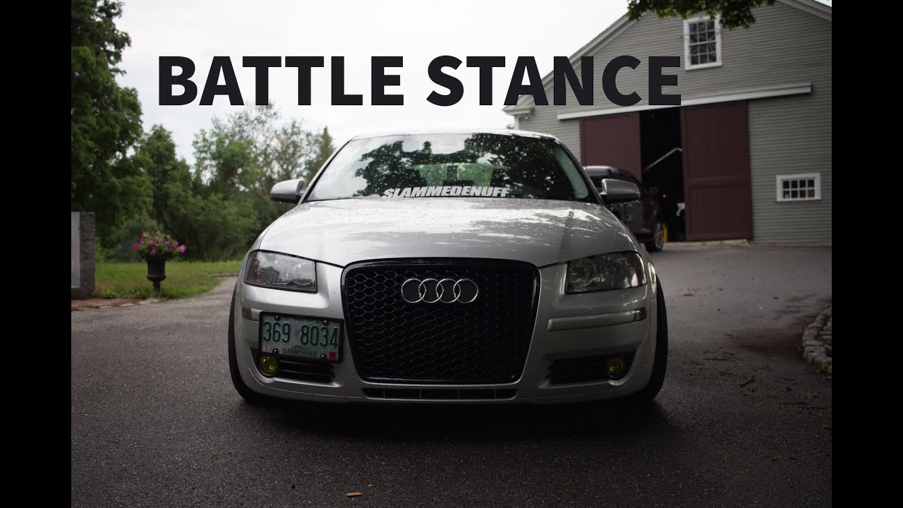 Matt's Slammed Audi A3 || BATTLE STANCE - YouTube