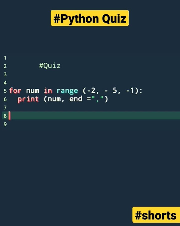 Python Programming Interview Questions Quiz🤔🤔python Programmingquizshorts Pythoninterview 