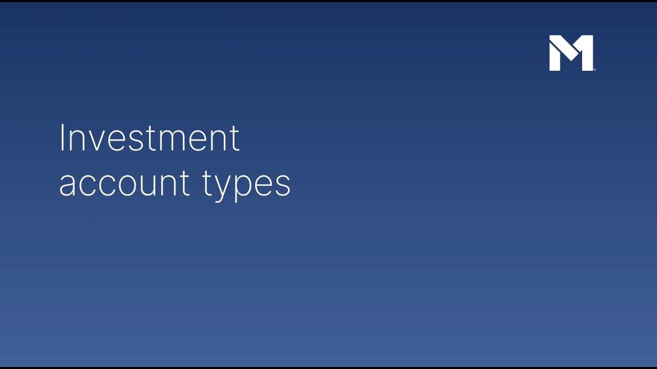 Using M1: Account Types - YouTube
