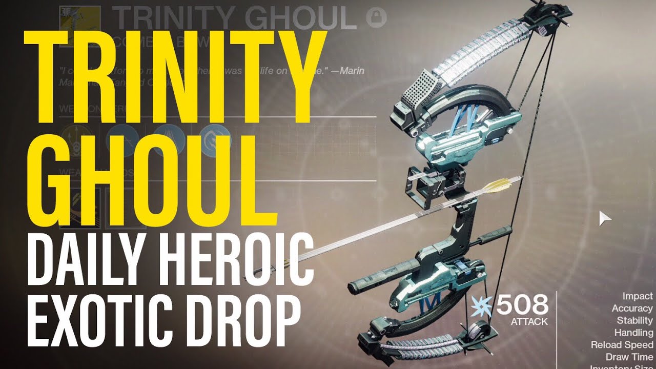 Trinity Ghoul Exotic Combat Bow - Thanks Devrim! - YouTube
