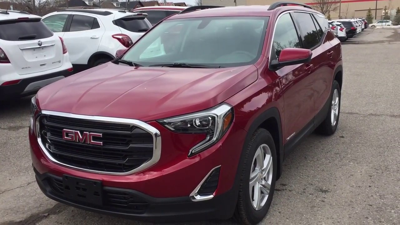 2018 GMC Terrain AWD SLE Navigation Apple Car Play Android Auto Red ...