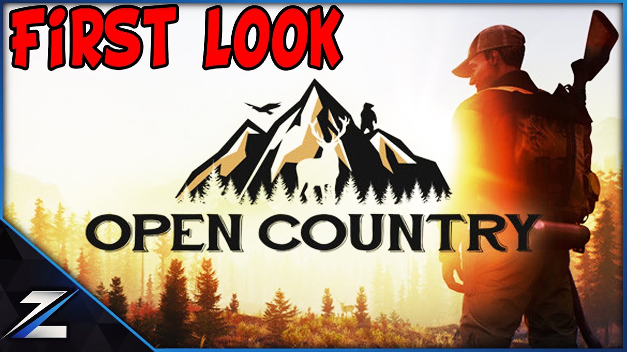 Open Country - First Look At New Open World Hunting Survival Game - YouTube