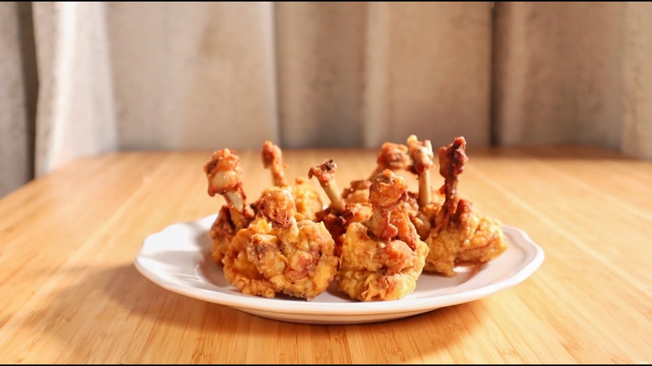 Ayam Goreng Crispy Penumbuk (Boxing Chicken) | BASICKELI - YouTube