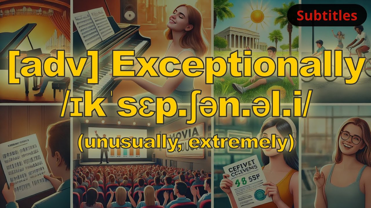 [adv] Exceptionally meaning (unusually, extremely) with 5 examples ...