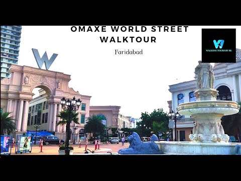 Omaxe World Street Faridabad Walkthrough - Is This THE Best Street in ...