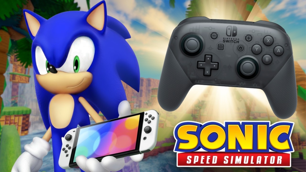 🎮 Playing Sonic Speed Simulator on a CONTROLLER for the FIRST TIME ...