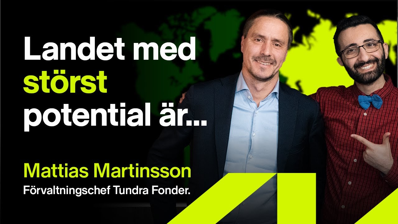 Hetaste aktierna i tillväxtmarknader - Mattias Martinsson, Tundra ...