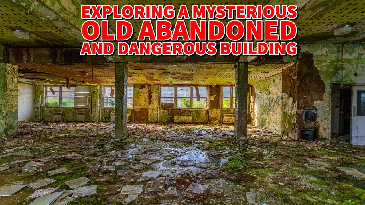 Exploring a Mysterious Old Abandoned and Dangerous Building - YouTube