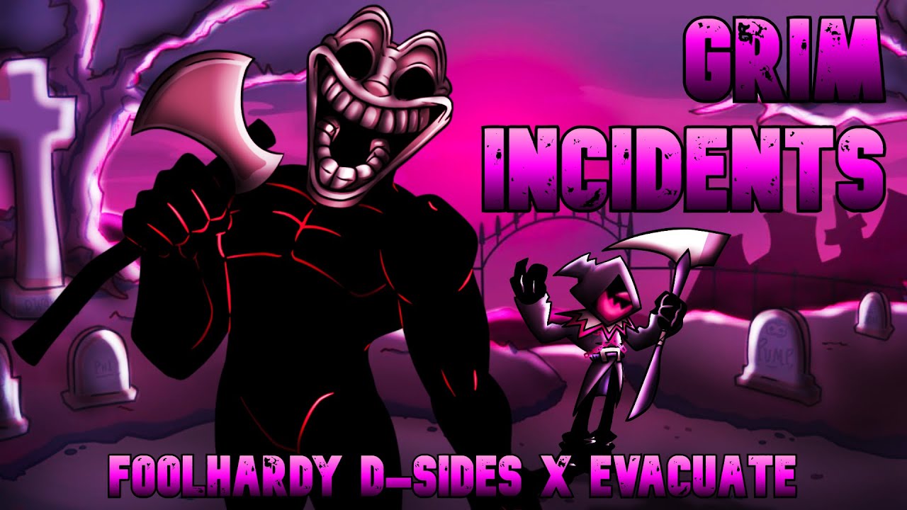 FNF Mashup: Grim Incidents (Foolhardy D-Sides x Evacuate) / D-Sides ...