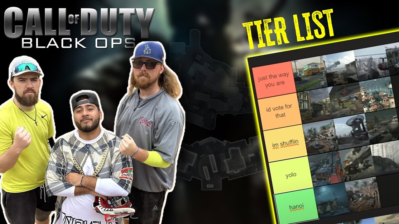 Ranking Black Ops 1 Maps - Tier List - YouTube
