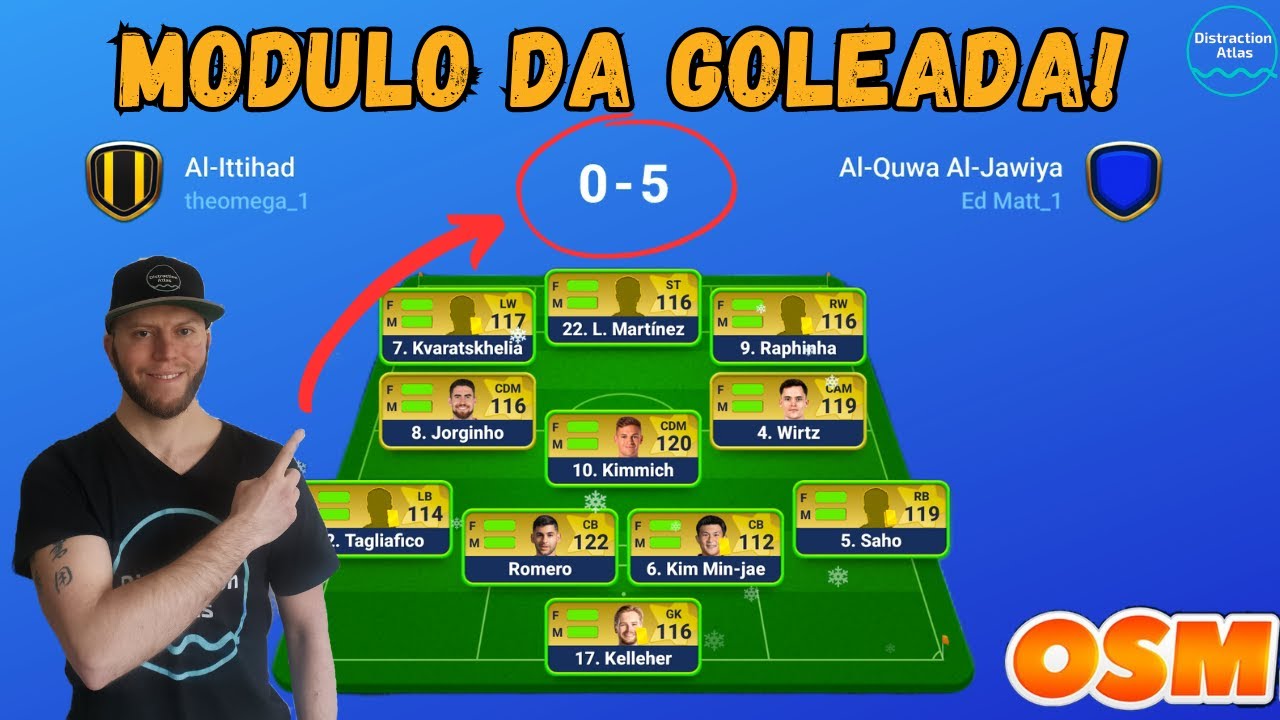 OSM 23/24 BEST TACTICS: MODULO DA GOLEADA! 😎 - YouTube