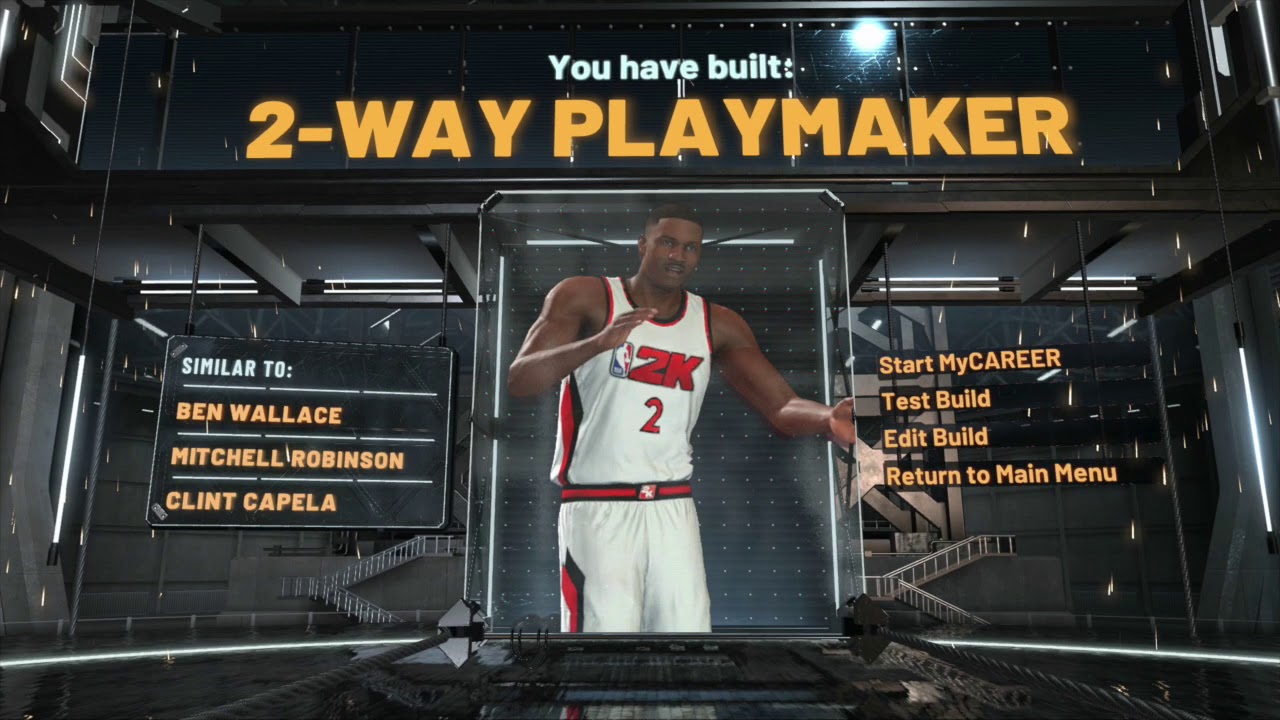 NBA 2K20: 2 Way Playmaker! Best Center Build! - YouTube