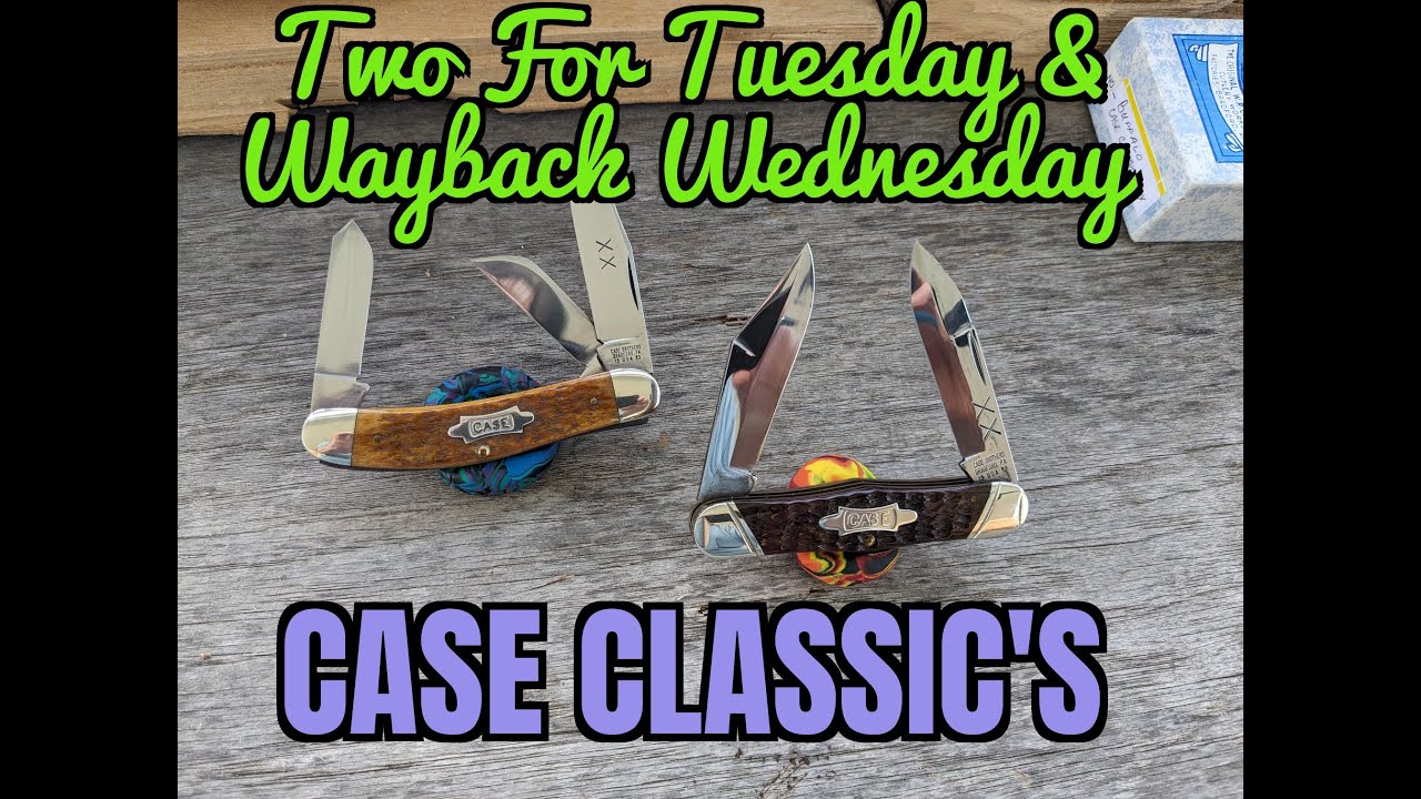 1990 Case Bros. Classic Moose (Brown Rogers Bone); 1993 Case Classic ...