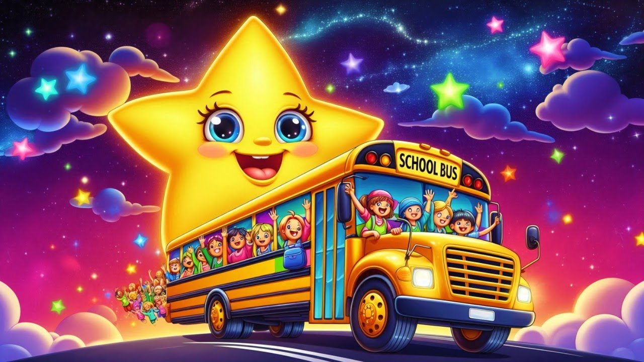 Wheels On The Bus 🚌 Twinkle Twinkle | Fuzzy Wuzzy | Kids Songs 🎶 ...