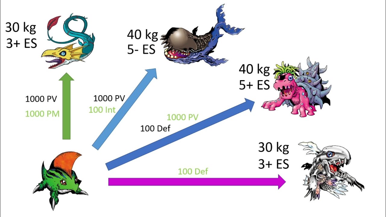 Digimon World : Astuces #9 Les digivolutions de Betamon ! - YouTube