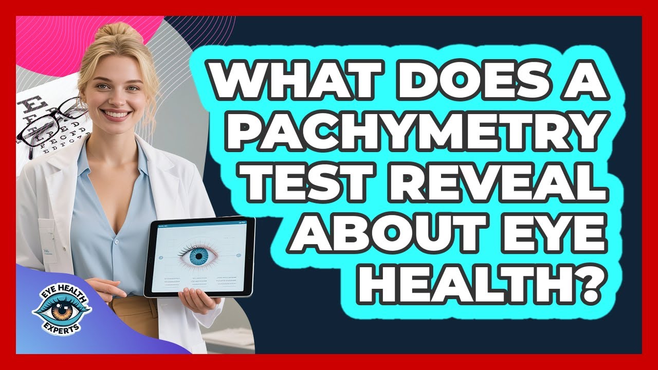What Does A Pachymetry Test Reveal About Eye Health? - YouTube