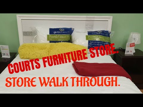 STORE WALK THROUGH AT COURTS FURNITURE STORE. #shoppingvlog - YouTube