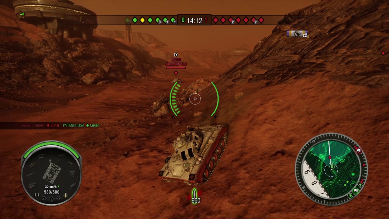 World of Tanks Mars Attacke x3 - YouTube