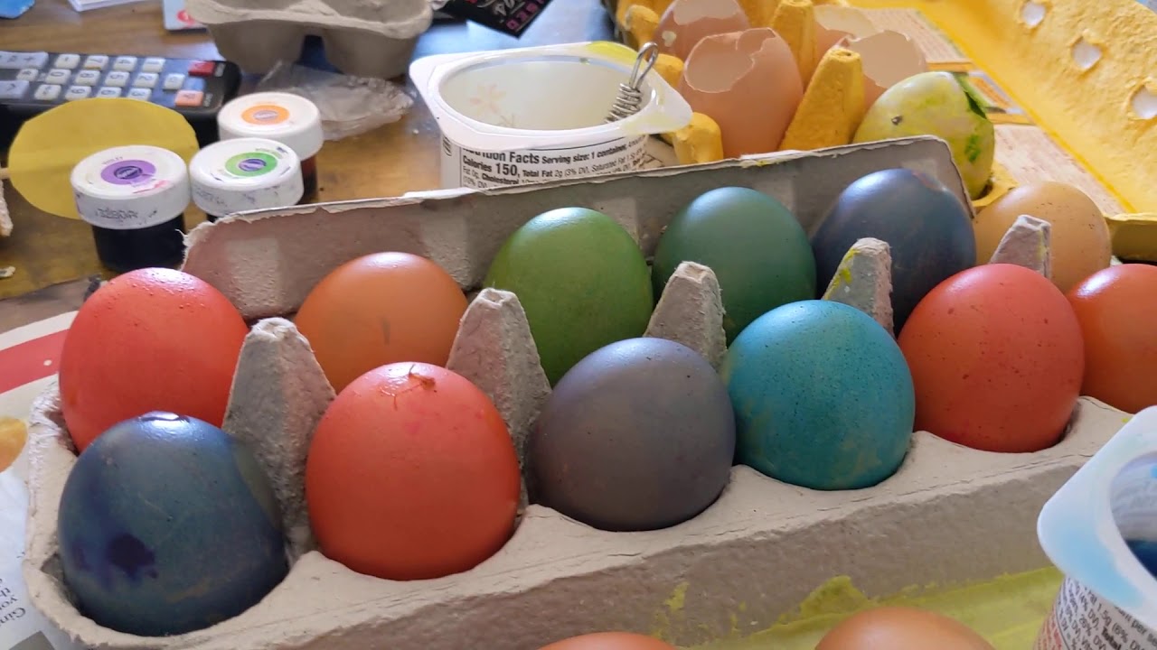 Corona Confetti Egg Making - YouTube