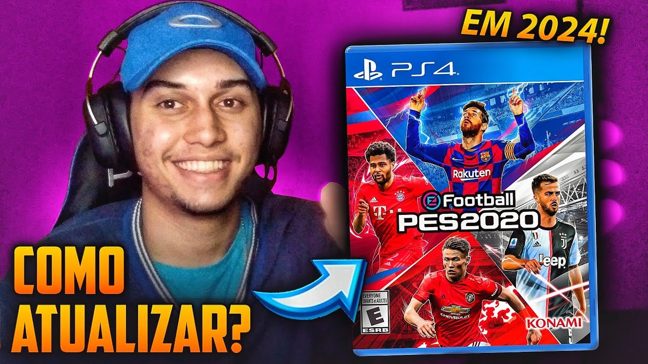 COMO ATUALIZAR SEU PES 2020 EM 2024? TUTORIAL PASSO A PASSO E COMPLETO ...