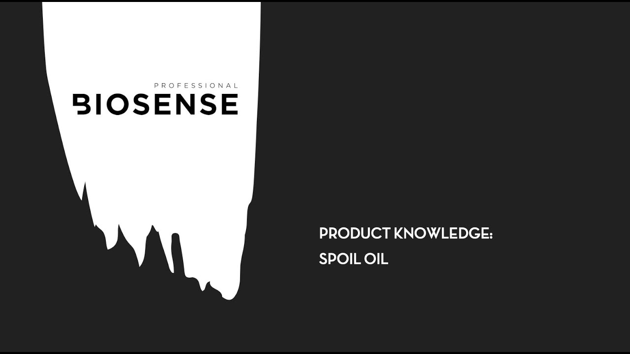 Biosense - Product Knowledge: Spoil Oil - YouTube