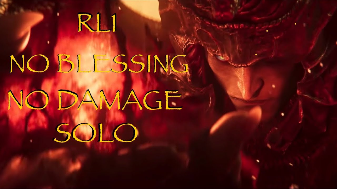 ELDEN RING DLC: Messmer [RL1/No Blessing/No Damage/Solo] - YouTube