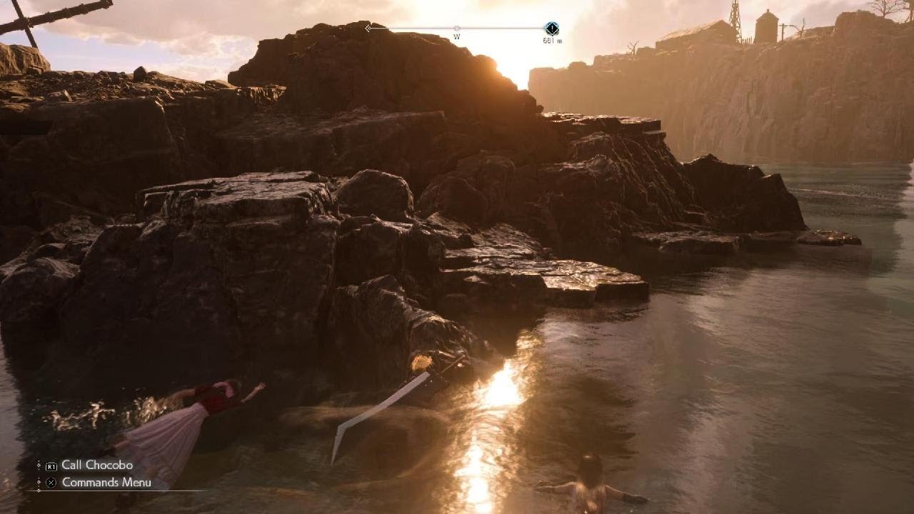 FINAL FANTASY VII REBIRTH water effects - YouTube