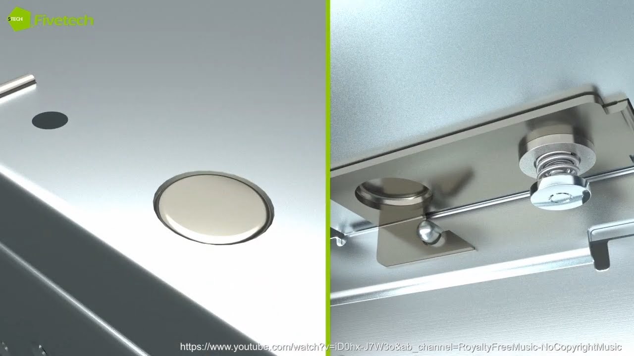 Fivetech–Spring Lock application for chassis cover - YouTube