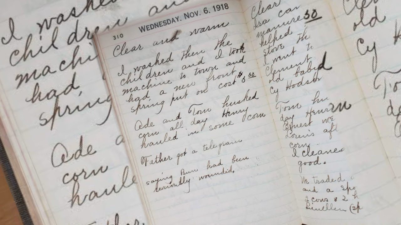 Ohio woman shares diary entries from great-great-grandmother during ...