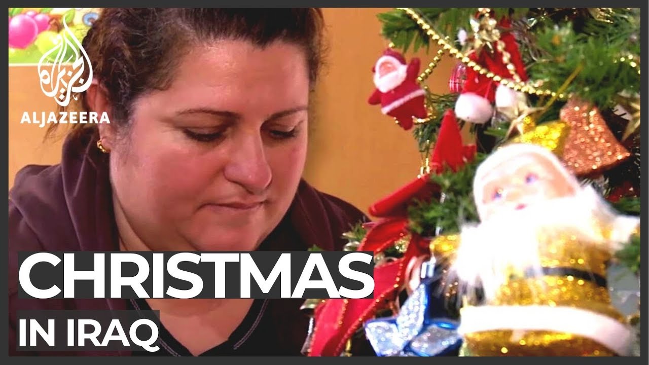 Iraq: Celebrating Christmas away from home - YouTube