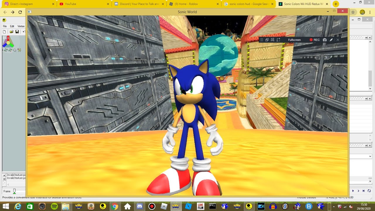 400 Subs Special SRB2 Colors Sonic MD2 Release - YouTube