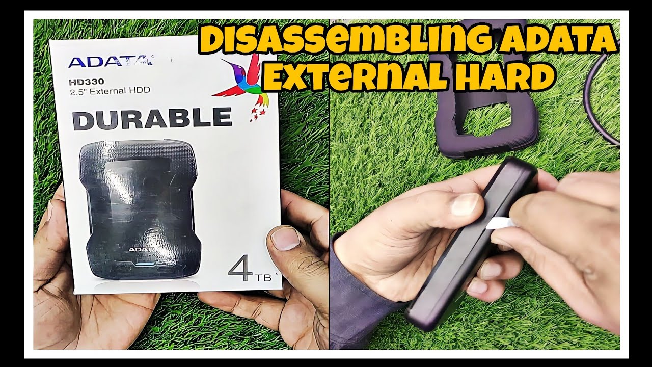 Adata HD 330 Disassembling - YouTube