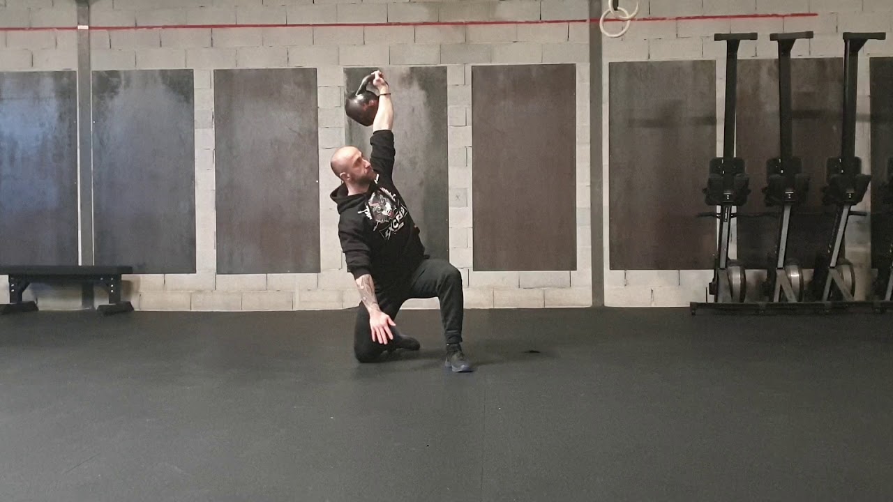 Half Kneeling KB Windmill - YouTube