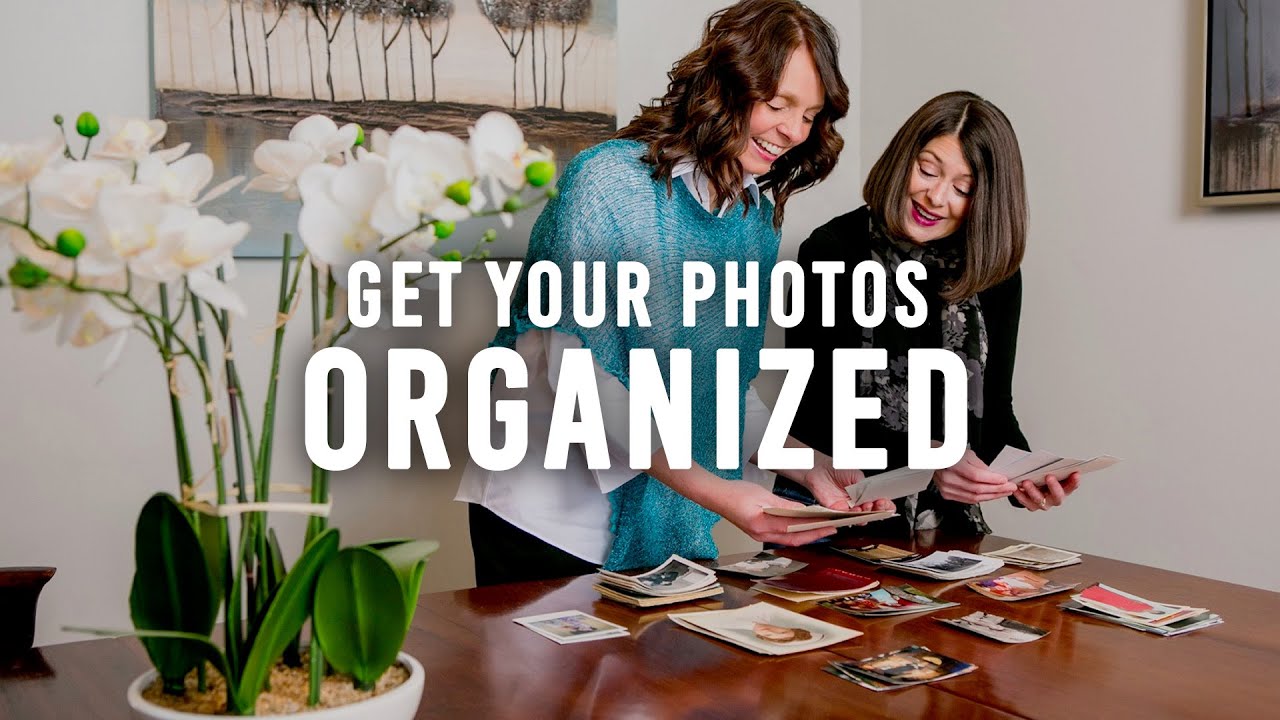 Setting Yourself Up for Photo Organizing Success - YouTube