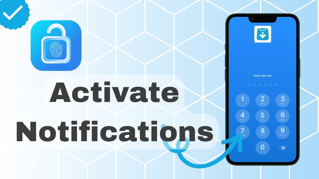 How To Activate Notifications On AppLock? - YouTube