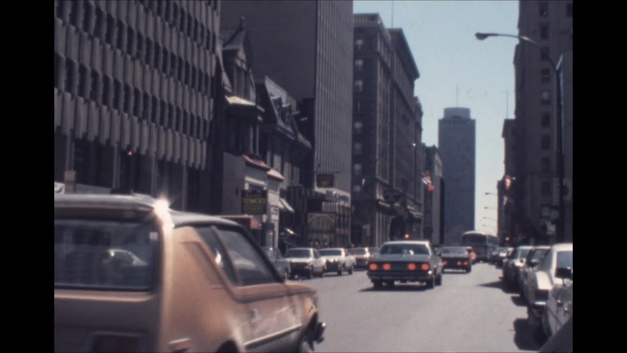 Rues de Montréal Streets of Montreal 1970s - YouTube